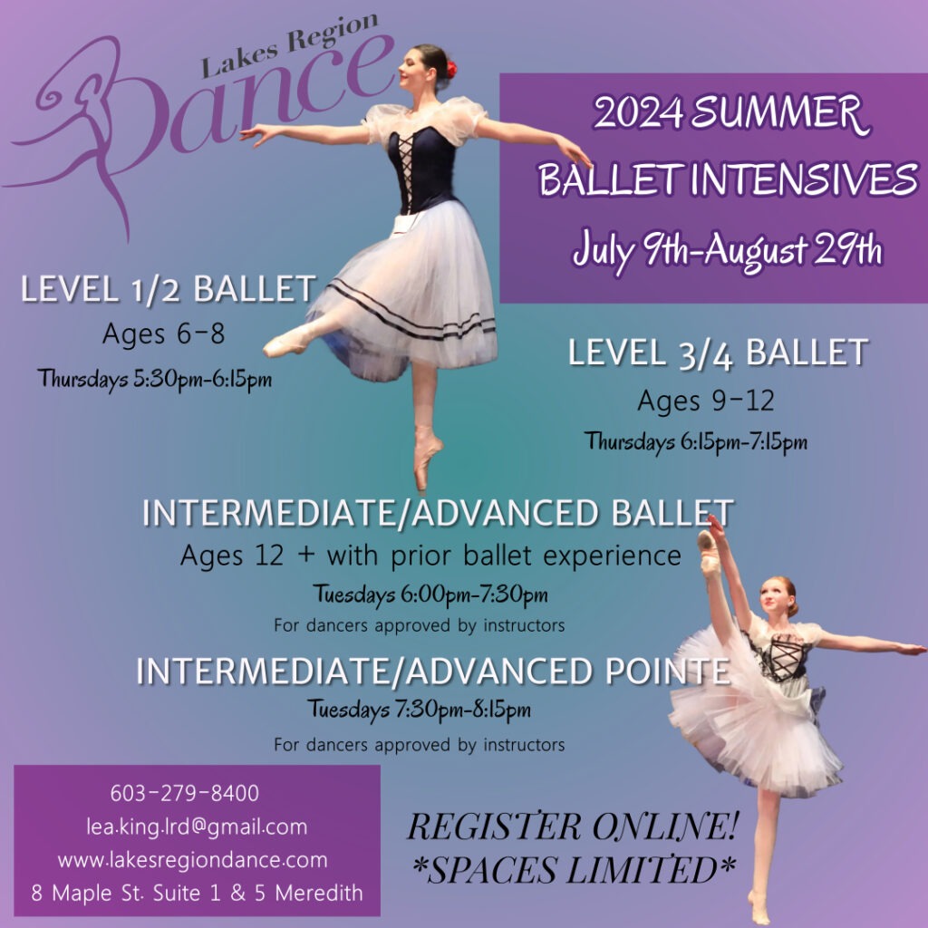 Summer Dance Registration – Lakes Region Dance